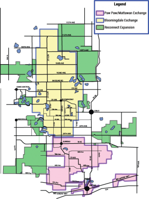 USDA-RUS ReConnect Expansion Project - Bloomingdale Communications
